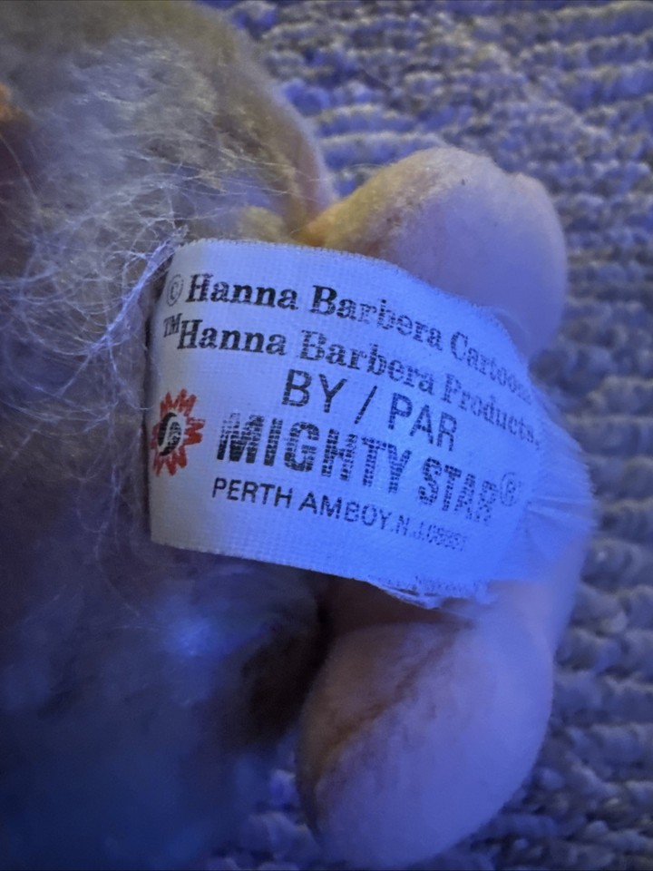 Captain Caveman Vintage Plush Hanna Barbera Cartoon Stuffed Toy Rare ...