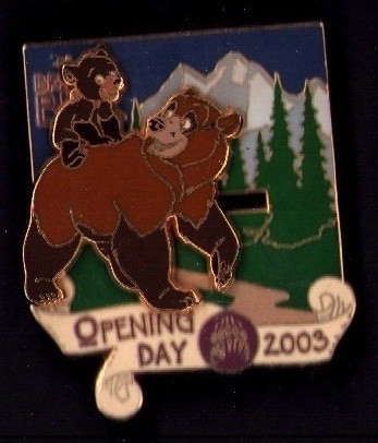 Disney Brother Bear Opening Day 2003 Sliding Movement Koda Pin | eBay
