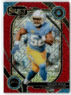 2024 Panini Select Club Level Red Mojo Khalil Mack /49 Chargers #277 | eBay