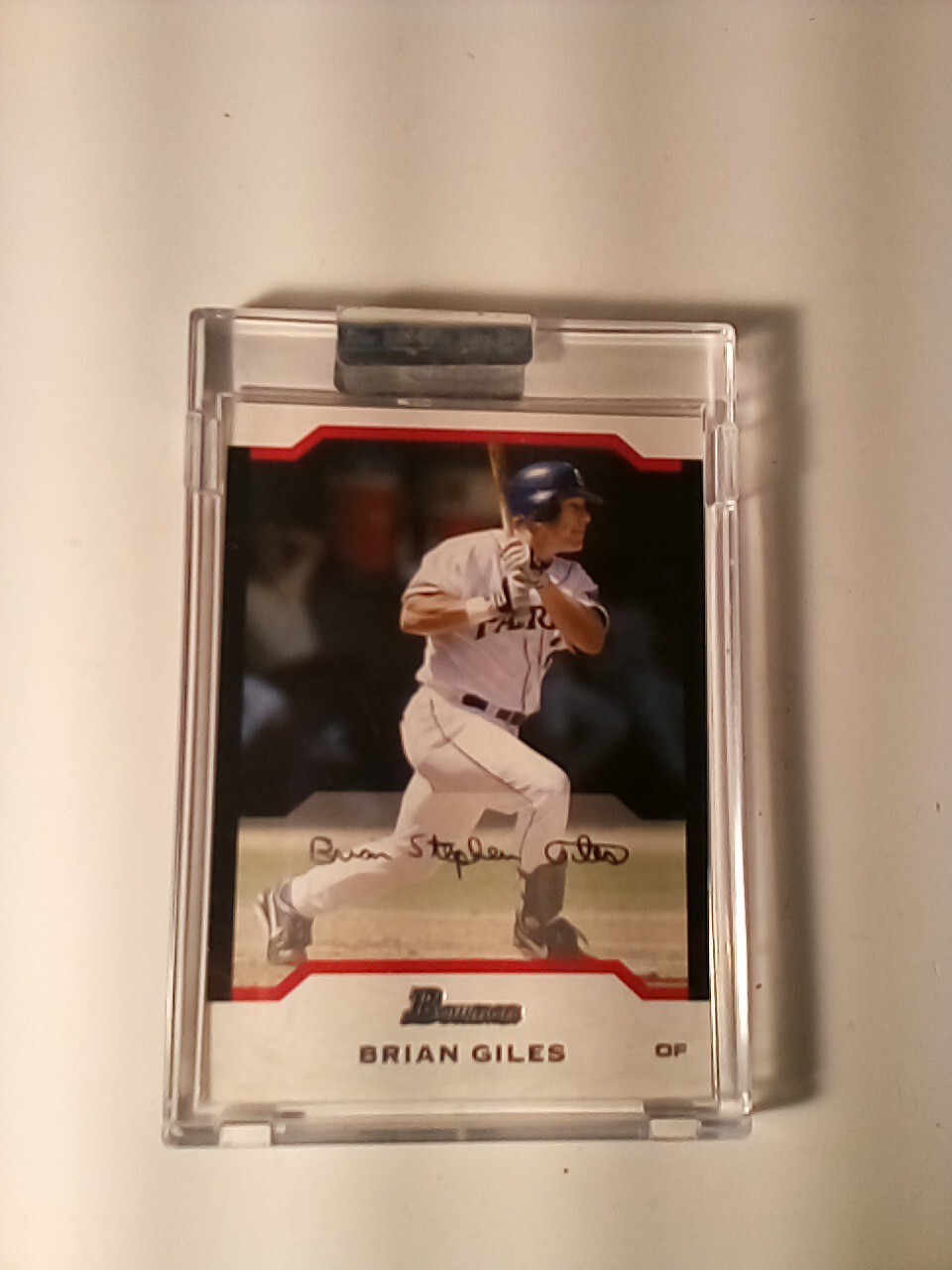 Signed 2004 Bowman Brian Giles Card #59 216/245 | eBay