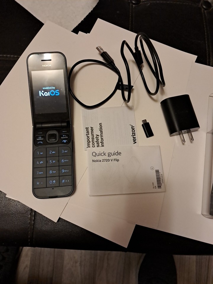 Nokia 2720 V Flip TA-1295 Wireless 4G LTE KaiOS 4GB KaiOS Smartphone | eBay