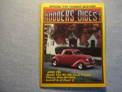 Rodder's Digest 1985 Summer #17 Classic Hot Rod Modified Custom Cars ...