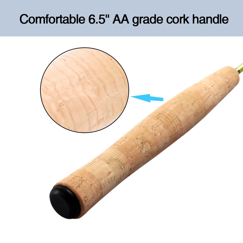 Maxcatch Practice Fly Fishing Rod Kit 4ft/4.3ft 2Pcs Learning to Cast ...