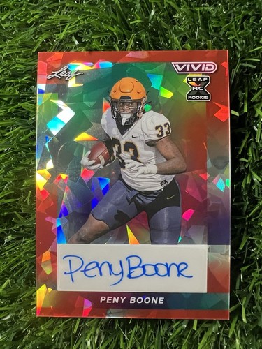 2024 Leaf Vivid Peny Boone Black Crystal Refractor Rookie Auto RC /8 ...