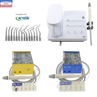Woodpecker Dental Ultrasonic Scaler DTE V2 V3 Handpiece HD-7L Acteon ...