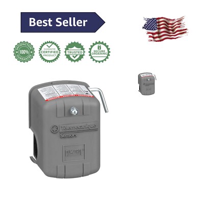 Diaphragm Actuated Pressure Switch - 20-65 psi Cut-Out, 15-30 psi ...