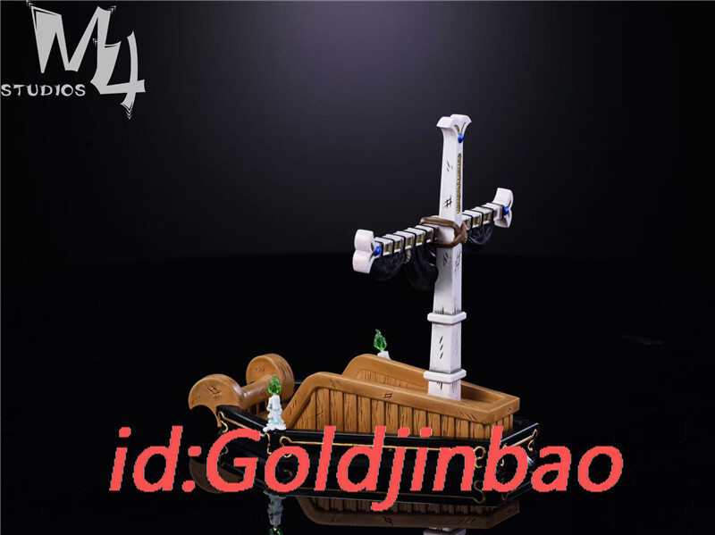 M4 Studios One Piece Dracule Mihawk Boat Resin Model WCF Scale In STOCK ...