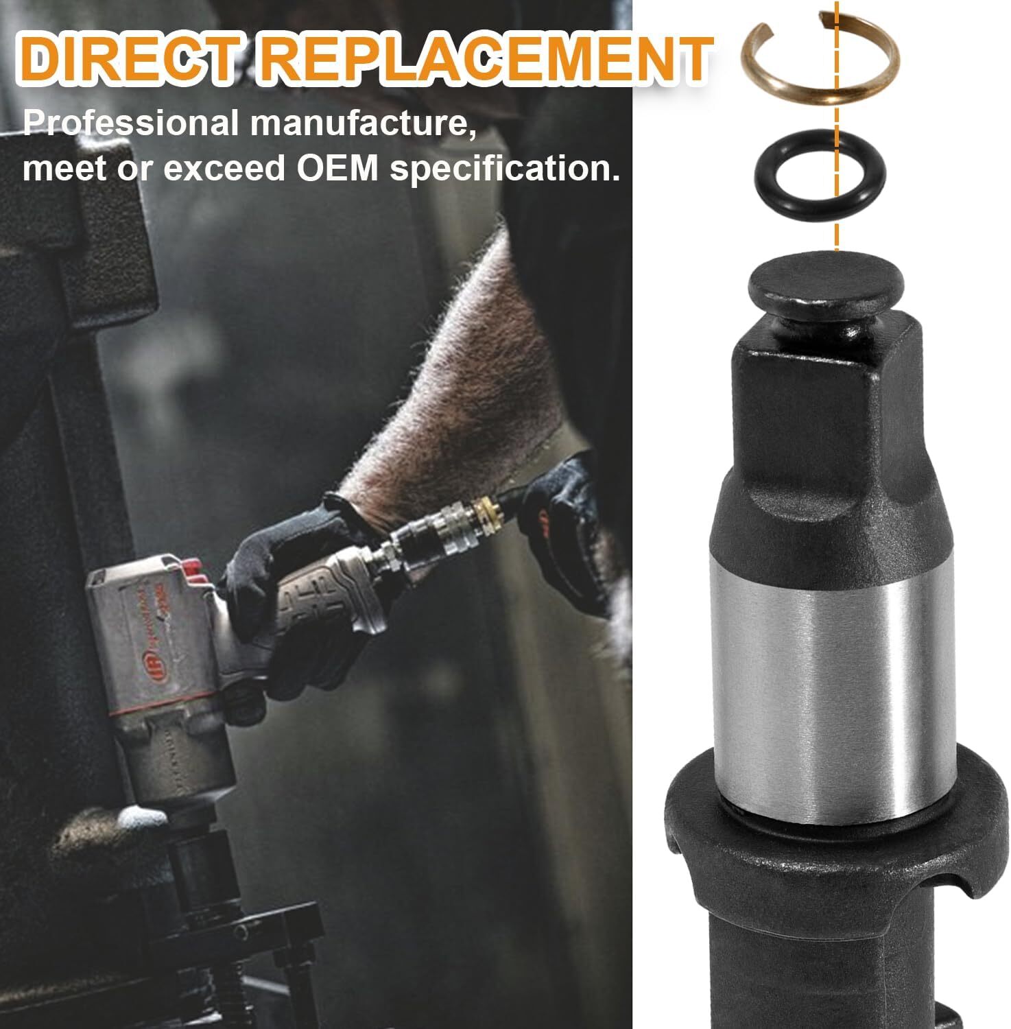 1/2” Air Impact Anvil Replacement for Ingersoll Rand IR2235TiMax ...