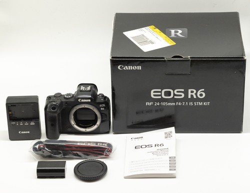 CANON® EOS R6 Full-Frame Mirrorless Digital Camera Body Kit $2500 MSRP ...