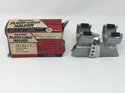 NOS Steering Column Flashlight Holder Vintage Light Carrier Accessory ...