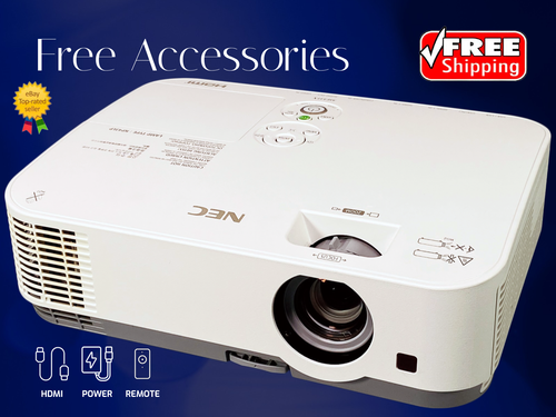 3300 Lumens 3LCD Projector HD 1080p HDMI for Crestron Blackboard Mode ...