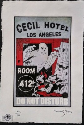 Cecil Hotel, Los Angeles Room 412, Limited Edition Print Signed ...
