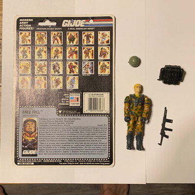 Vintage 1990 G.I. Joe figure Freefall With Full Card | eBay
