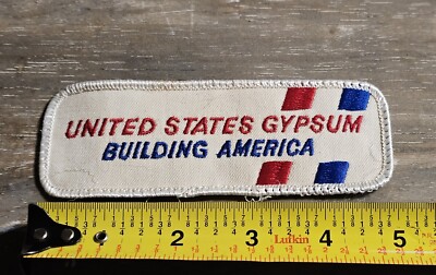 Vintage Building America US Gypsum Company Patch | eBay