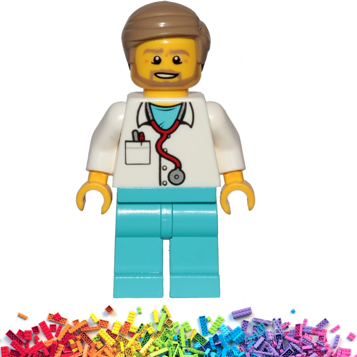 LEGO® City Hospital Medical Doctor Female With EMT Star Of, 59% OFF