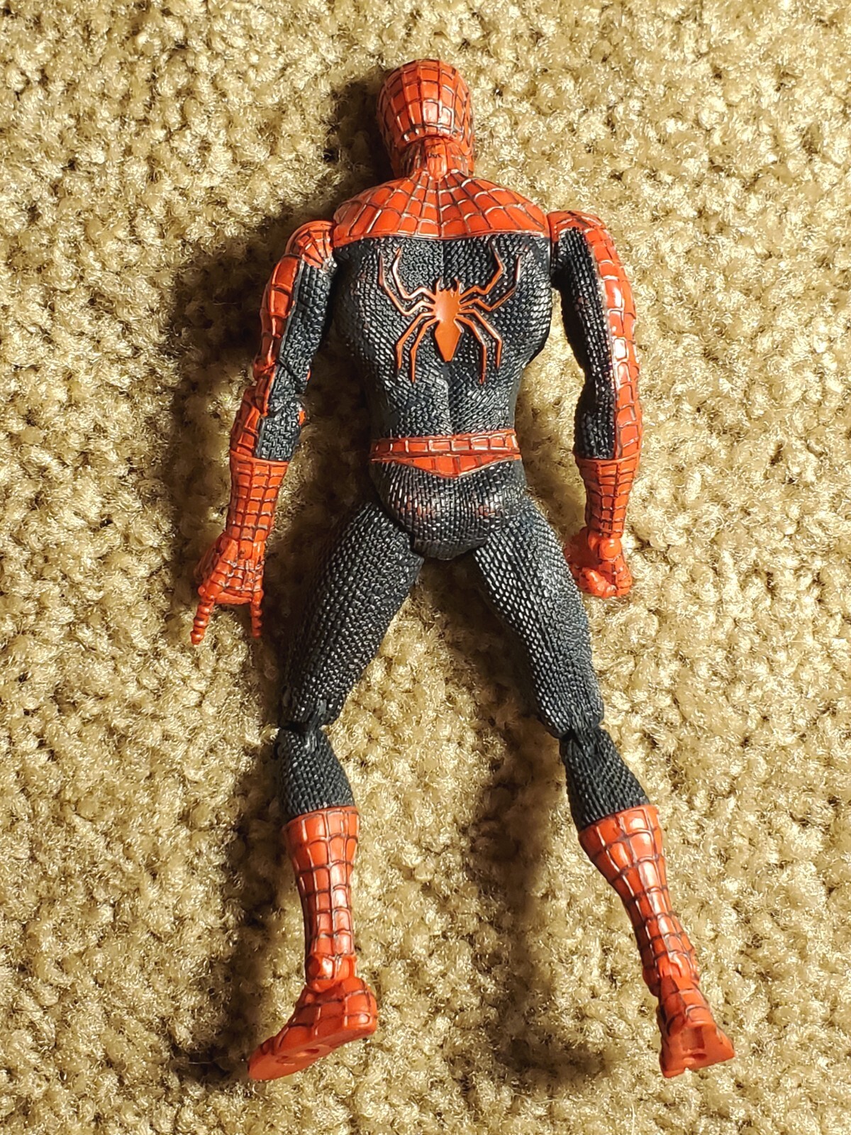 Spider-Man 2 Punching Action Figure Tobey McGuire 6" Poseable 2003 Toy ...
