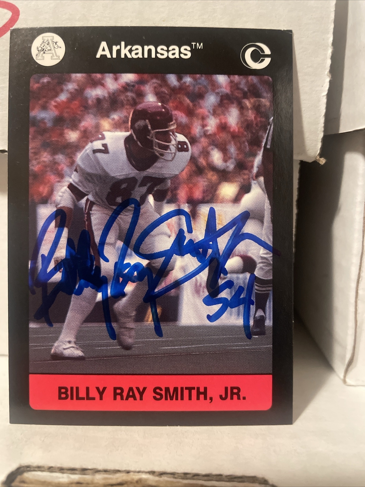 Billy Ray Smith -Arkansas- San Diego Chargers Autographed Card | eBay