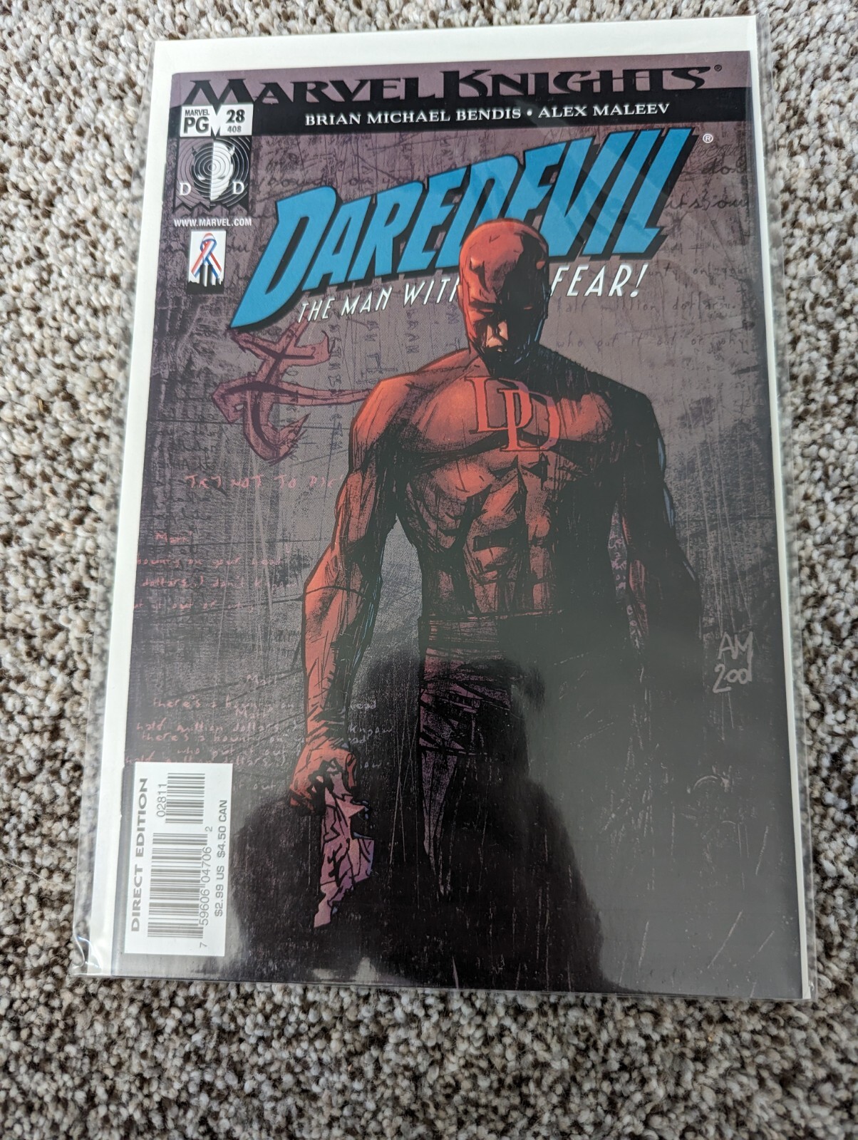 Daredevil #28/408 (2002) Marvel Comics 'Brian Michael Bendis and David ...