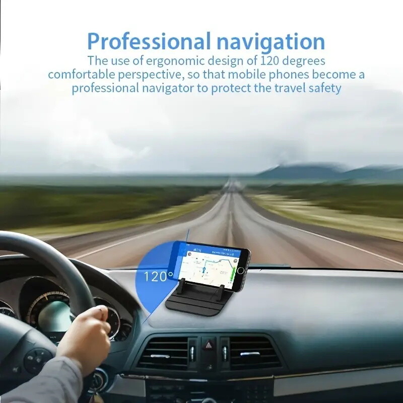 Car Anti-Slip Dashboard Rubber Mat Mount Holder Pad Stand for Mobile ...