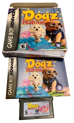 Dogz Fashion - Nintendo Gameboy Advance (GBA) - USED with box and ...