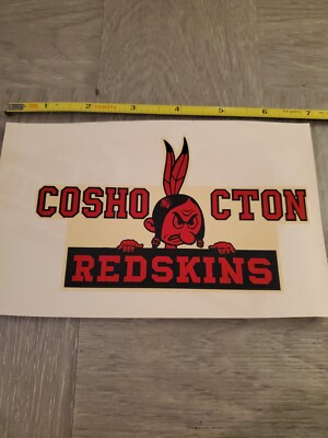 Very Nice Early, Coshocton H.S. Redskins, Cut Sheet, 60s, 70s | eBay