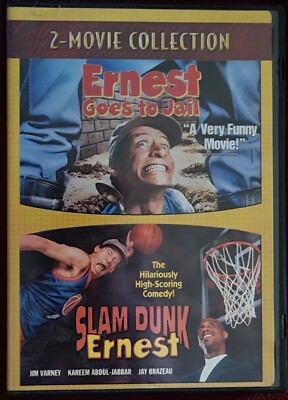 Ernest Goes to Jail/Slam Dunk Ernest DVD (2008) USED Very Good Cond Jim ...