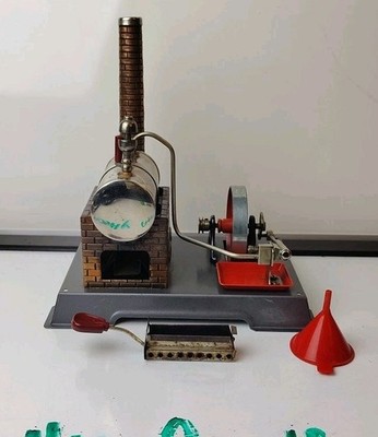 Wilesco Steam boiler & engine toy model made in Germany vintage ...