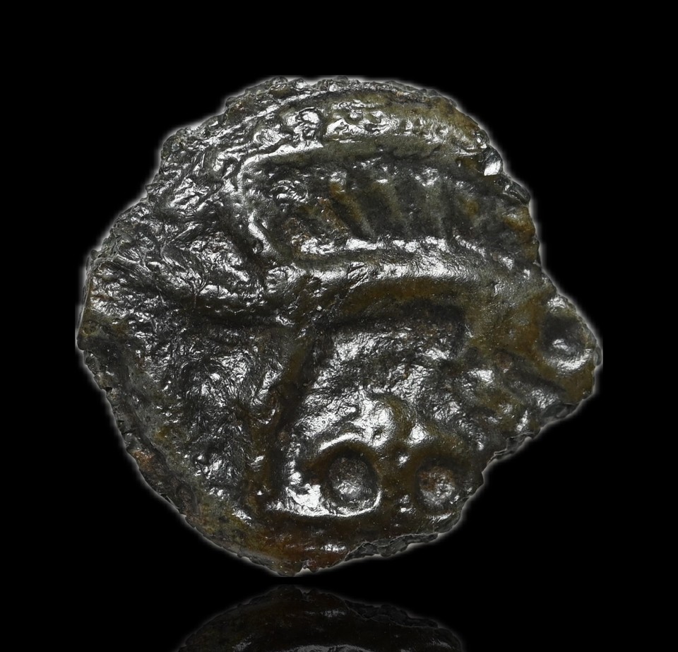 CELTIC, Northeast Gaul. Leuci. Circa 100-60 BC. Potin unit, Boar | eBay