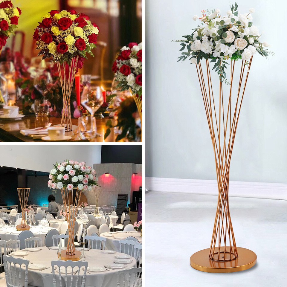 50/70cm Geometric Frame Flower Stand Rack Wedding Table Party ...