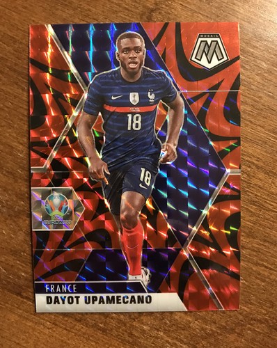 2021 Panini Mosaic UEFA Euro 2020 - Dayot Upamecano #113 Reactive Red ...