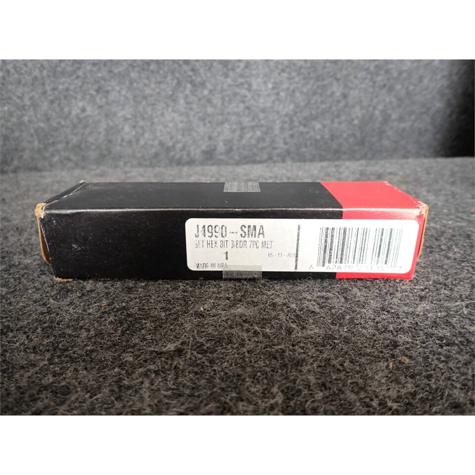 Proto J4990-SMA 7-pc Socket Bit 3/8" Drive Set | eBay