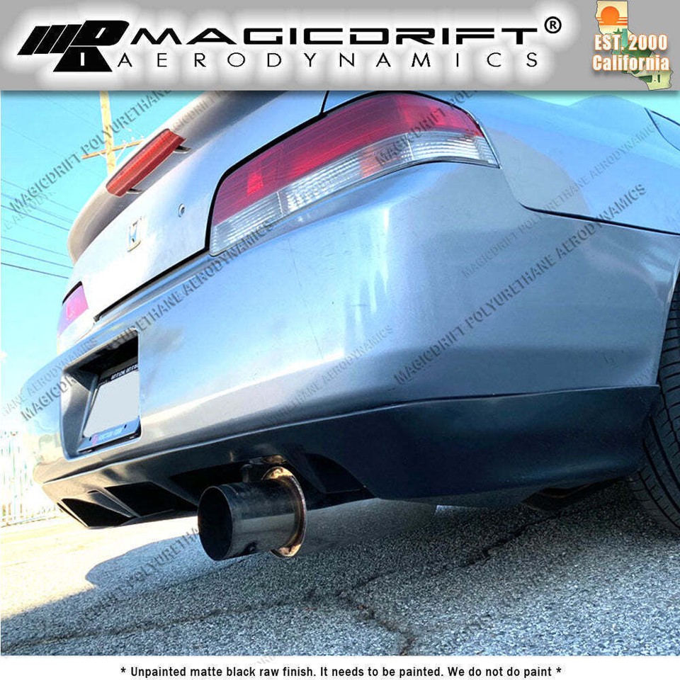 For 97-01 Honda Prelude BB6 MUGEN MUG Style Rear Bumper Lip Lower ...