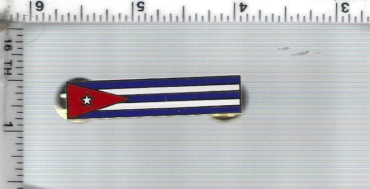 Emergency Medical Service (EMS) - Cuba Flag Citation Bar (screw back ...