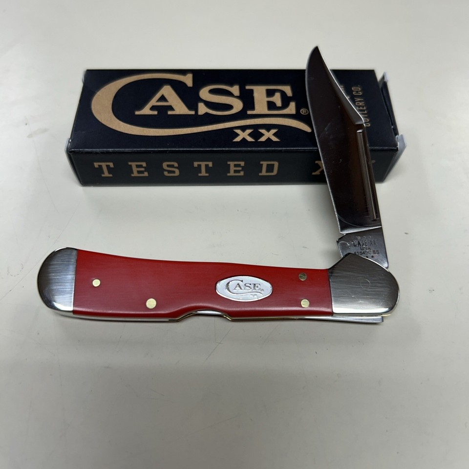 CASE XX #56984 SPAR XX RED SYNTHETIC COPPERLOCK SS LARGE | eBay