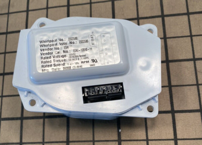 Whirlpool Refrigerator Freezer Ice Auger Motor Drive W10822606 | eBay