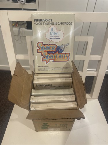 1982 Mattel Intellivision Intellivoice Space Spartans Factory Sealed ...