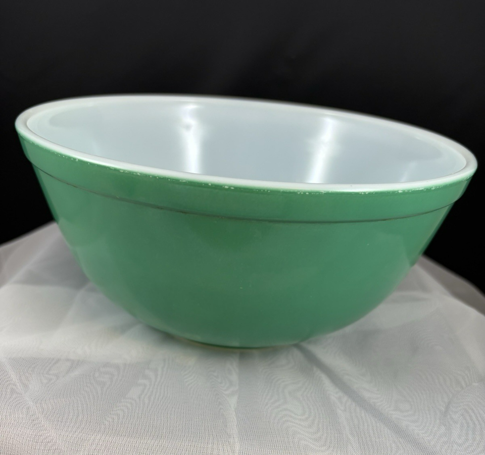 Vintage Pyrex Primary Colors SET of 3 Nesting Mixing Bowls/Ovenware 401 ...