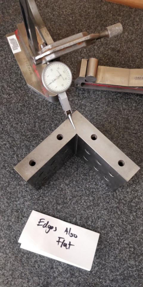 Master Machinist Made Tool Lot ~ Parallels V Block right Angle TOP ...