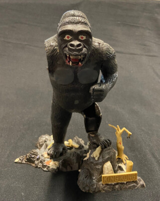 KING KONG AURORA MODEL KIT PARTIALLY ASSEMBLED, NEAR COMPLETE, LOOSE ...