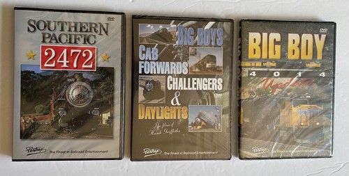 New Pentrex Railroad DVD Lot Of 3 Big Boy 4014 Southern Pacific 2472 ...
