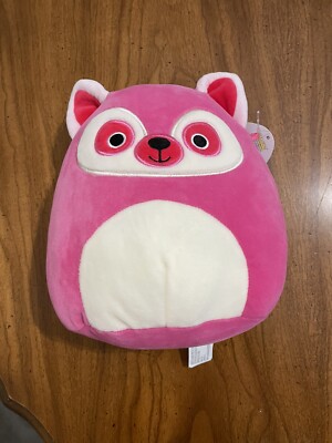 Squishmallow Lucia The Pink Lemur Plush 8” Stuffed Animal Kellytoy New ...