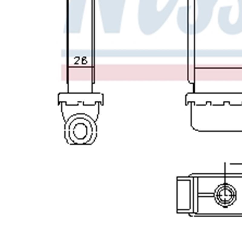 NISSENS Radiator 60862 FOR 2 Series Mini Countryman X1 X2 1 Genuine Top ...