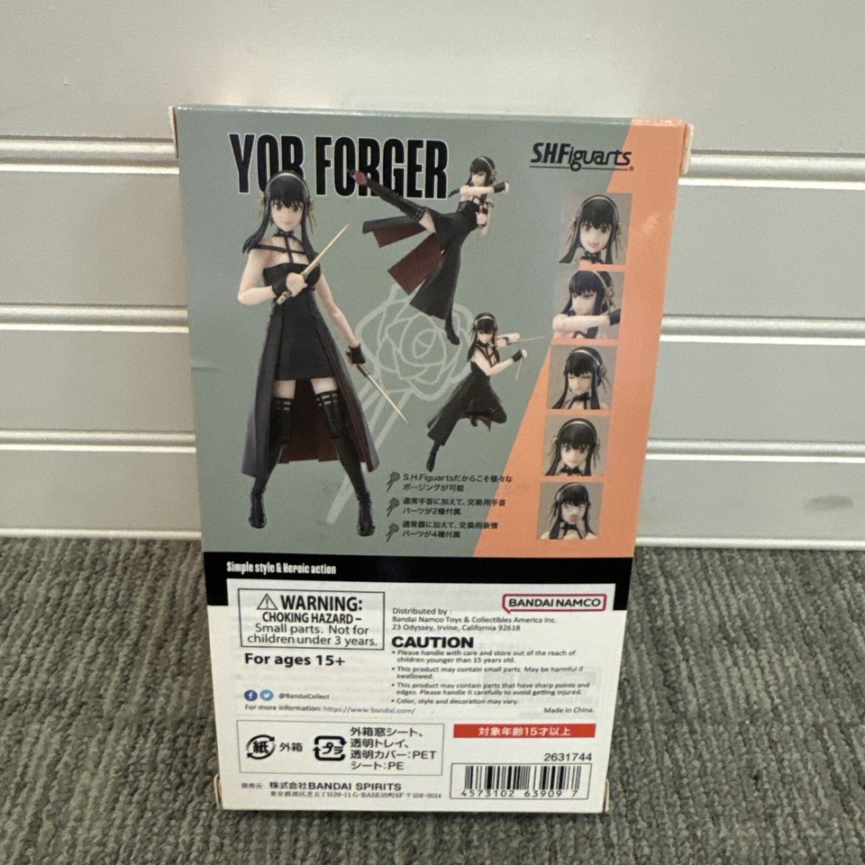 BAS63909: BANDAI S.H.Figuarts SPY x FAMILY YOR FORGER Action Figure | eBay
