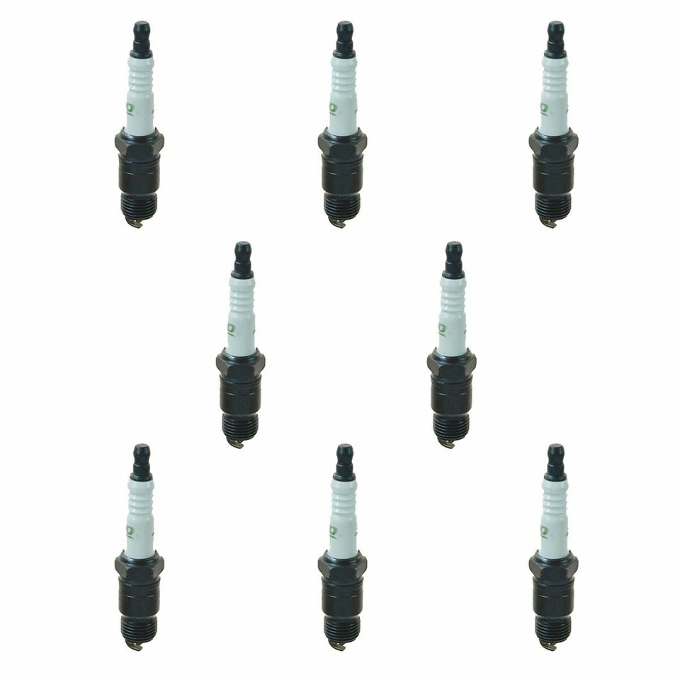 AC Delco R45TS Spark Plug Set of 8 for Chevy GMC Buick Cadillac Pontiac ...