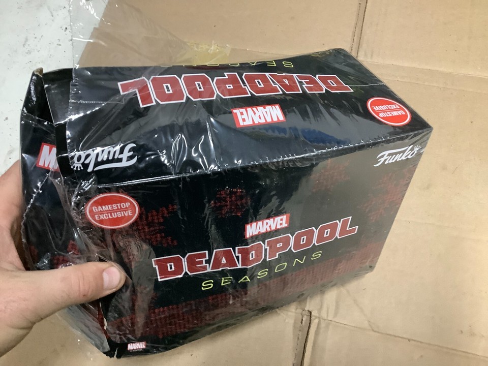 Funko Pop Deadpool Seasons Gamestop Exclusive Mystery Box DAMAGE BOX | eBay