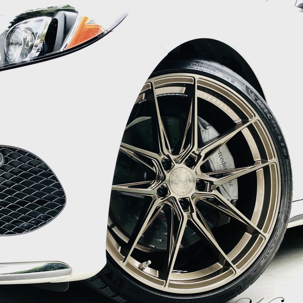 19" Vertini RFS1.8 Bronze 19x8.5 19x9.5 Concave Wheels Rims | 5x114.3 ...