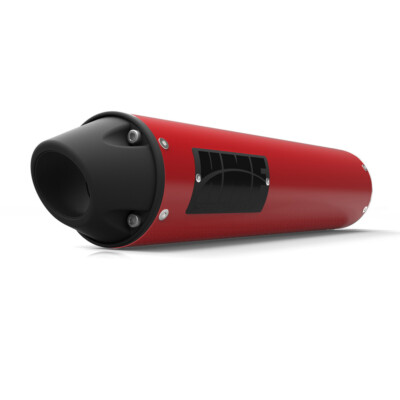 HMF for Honda TRX 400EX 1999-2014 Candy Red Blackout Slip On ...