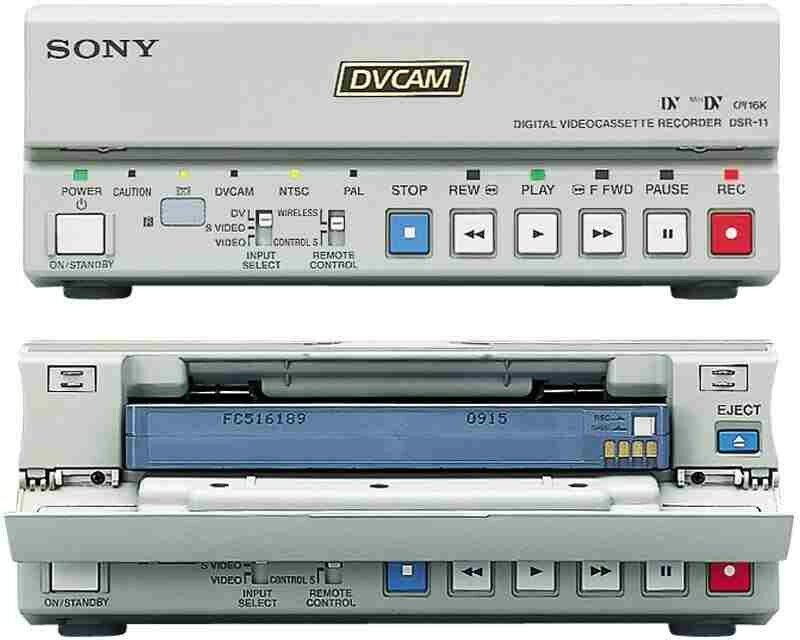 SONY DSR-11 DVCAM / MINI-DV PROFESSIONAL VCR NTSC/PAL FIREWIRE ...
