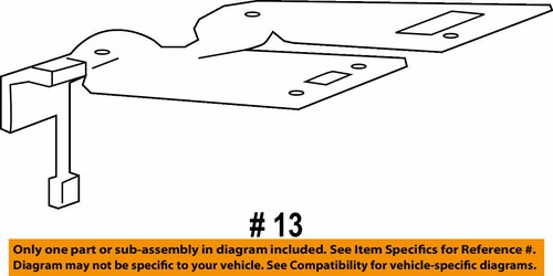 * GM SRS Passenger Right Seat Occupancy Sensor Mat 84269726 OEM | eBay