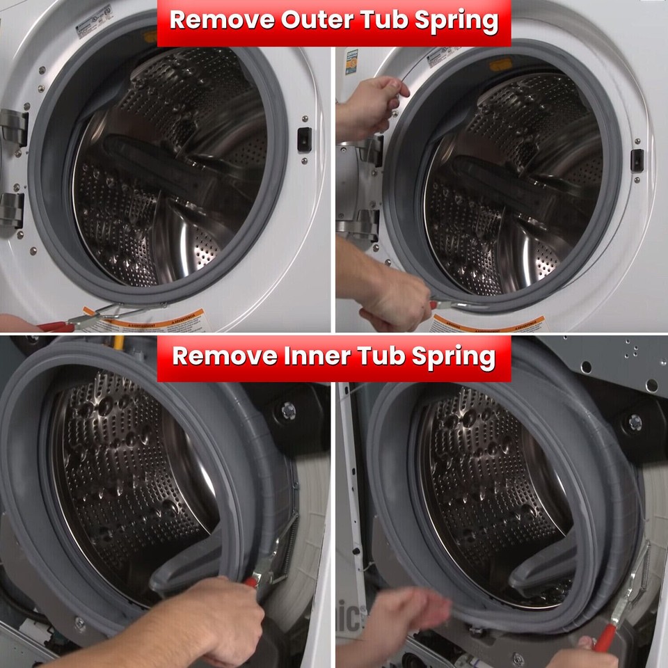 Red Washing Machine Spring Removal Expansion Tool 383EER4001A Pliers ...